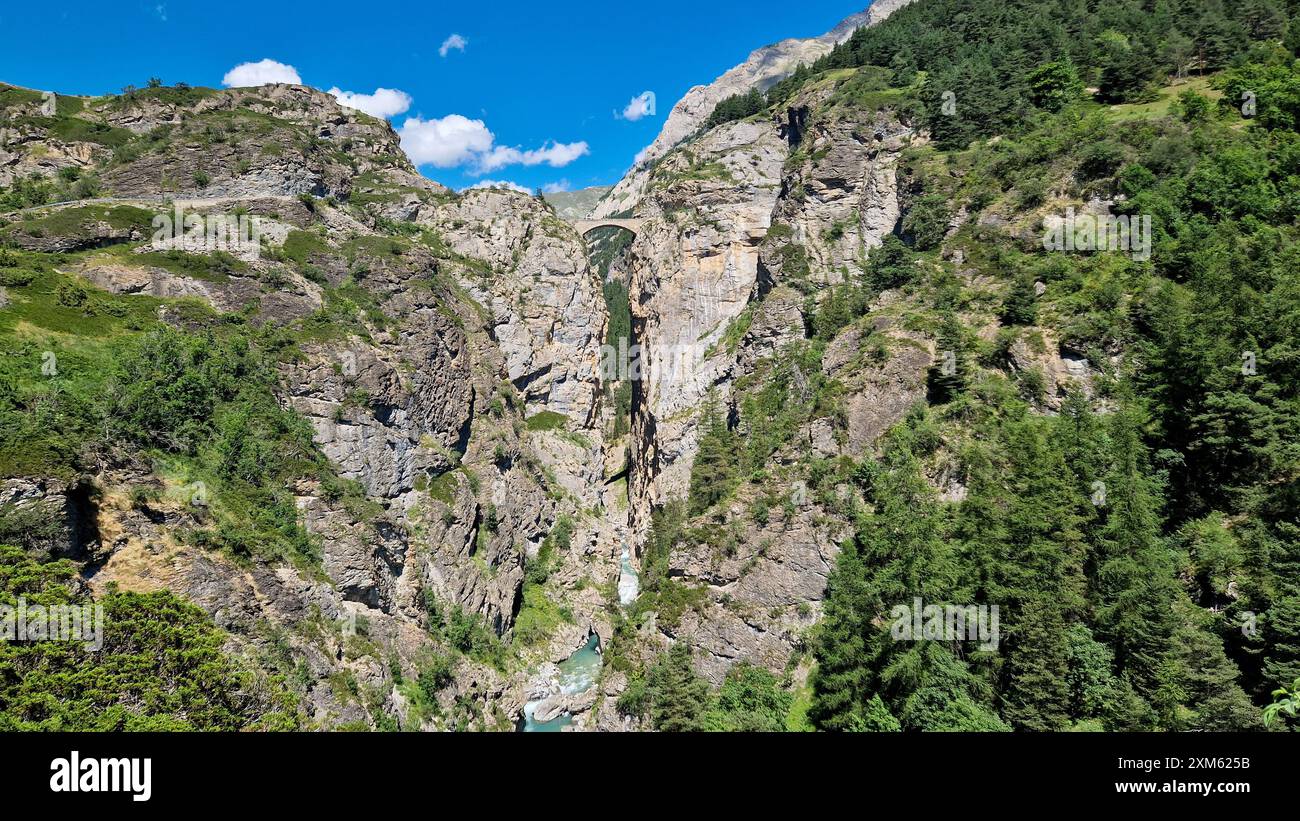 Ubaye chatelet bridge hi-res stock photography and images - Alamy
