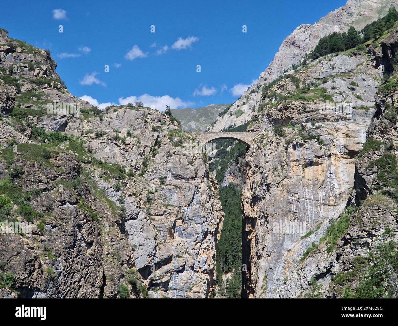 Ubaye chatelet bridge hi-res stock photography and images - Alamy