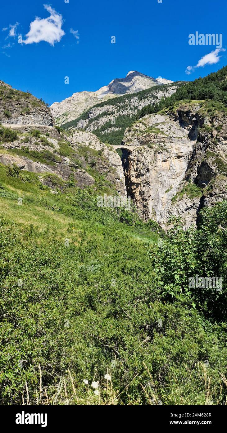 Ubaye chatelet bridge hi-res stock photography and images - Alamy