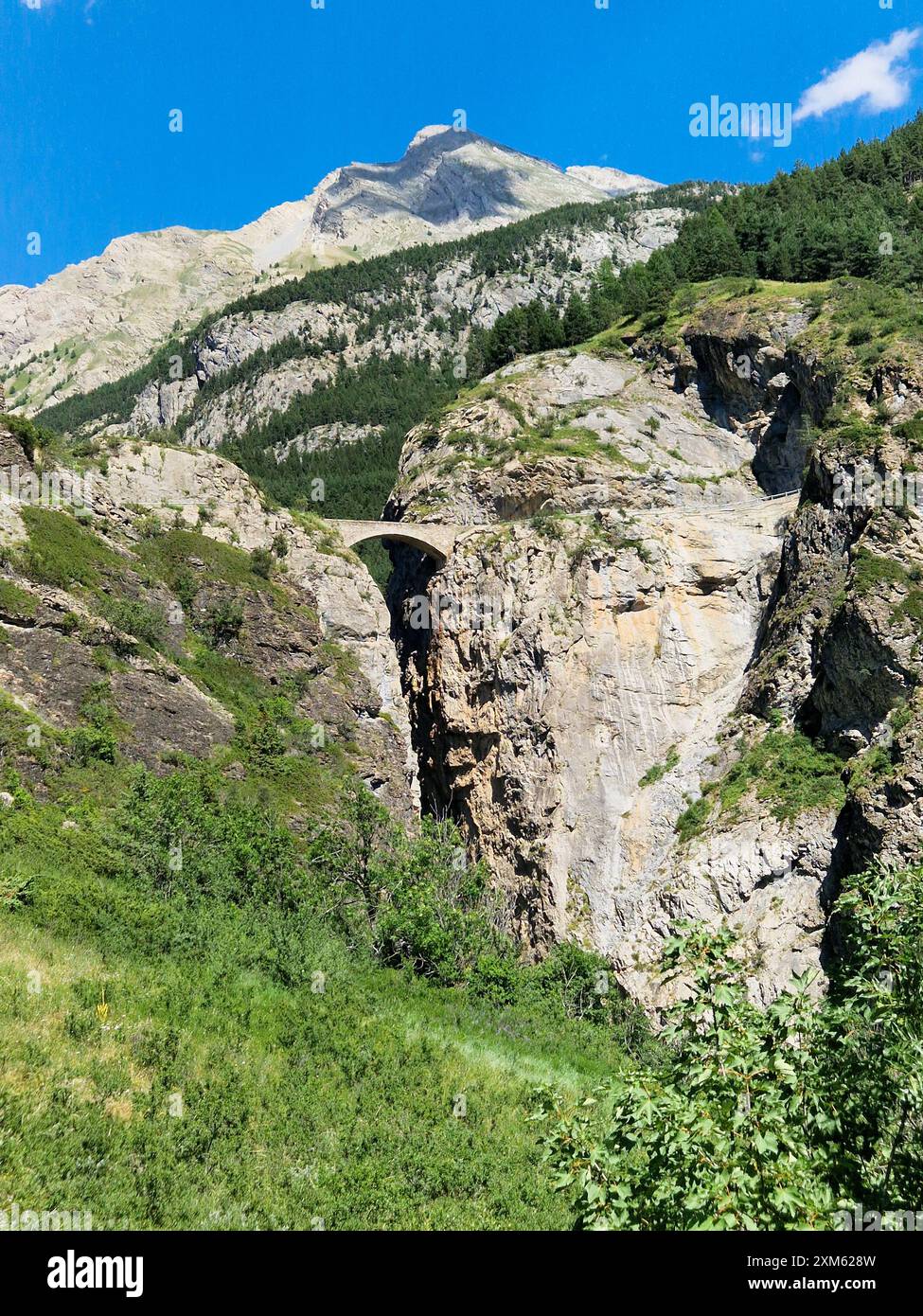 Ubaye chatelet bridge hi-res stock photography and images - Alamy