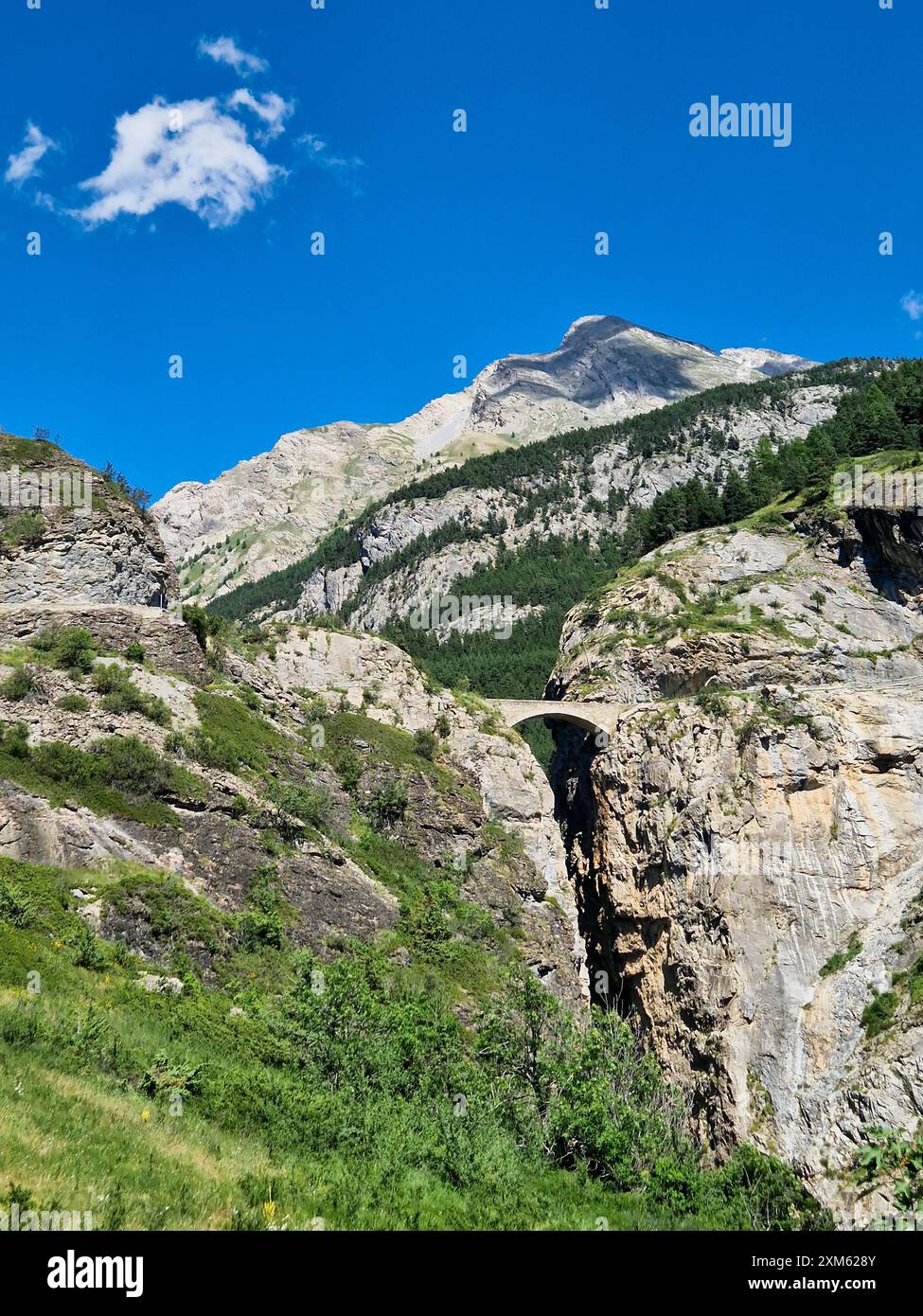 Ubaye chatelet bridge hi-res stock photography and images - Alamy