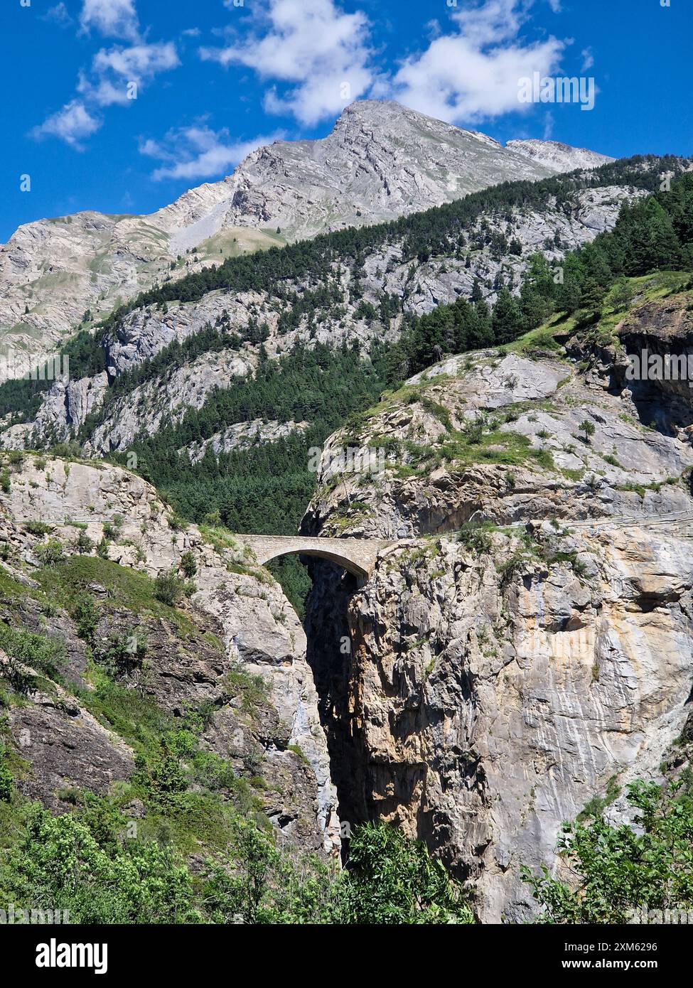 Ubaye chatelet bridge hi-res stock photography and images - Alamy