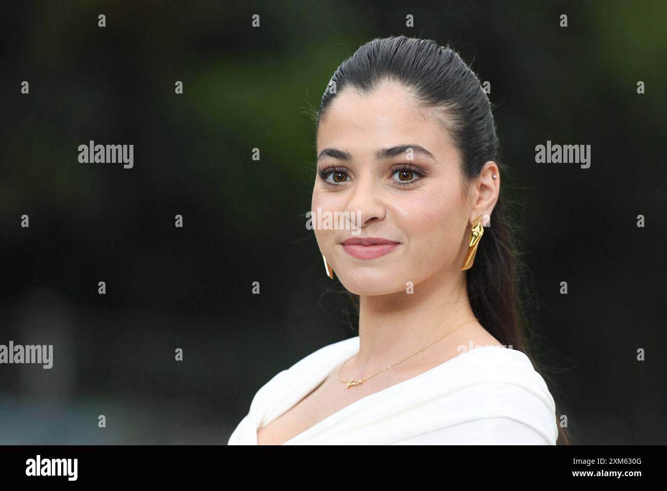 Paris, France. 25th July, 2024. Yusra Mardini attending The Prelude to ...