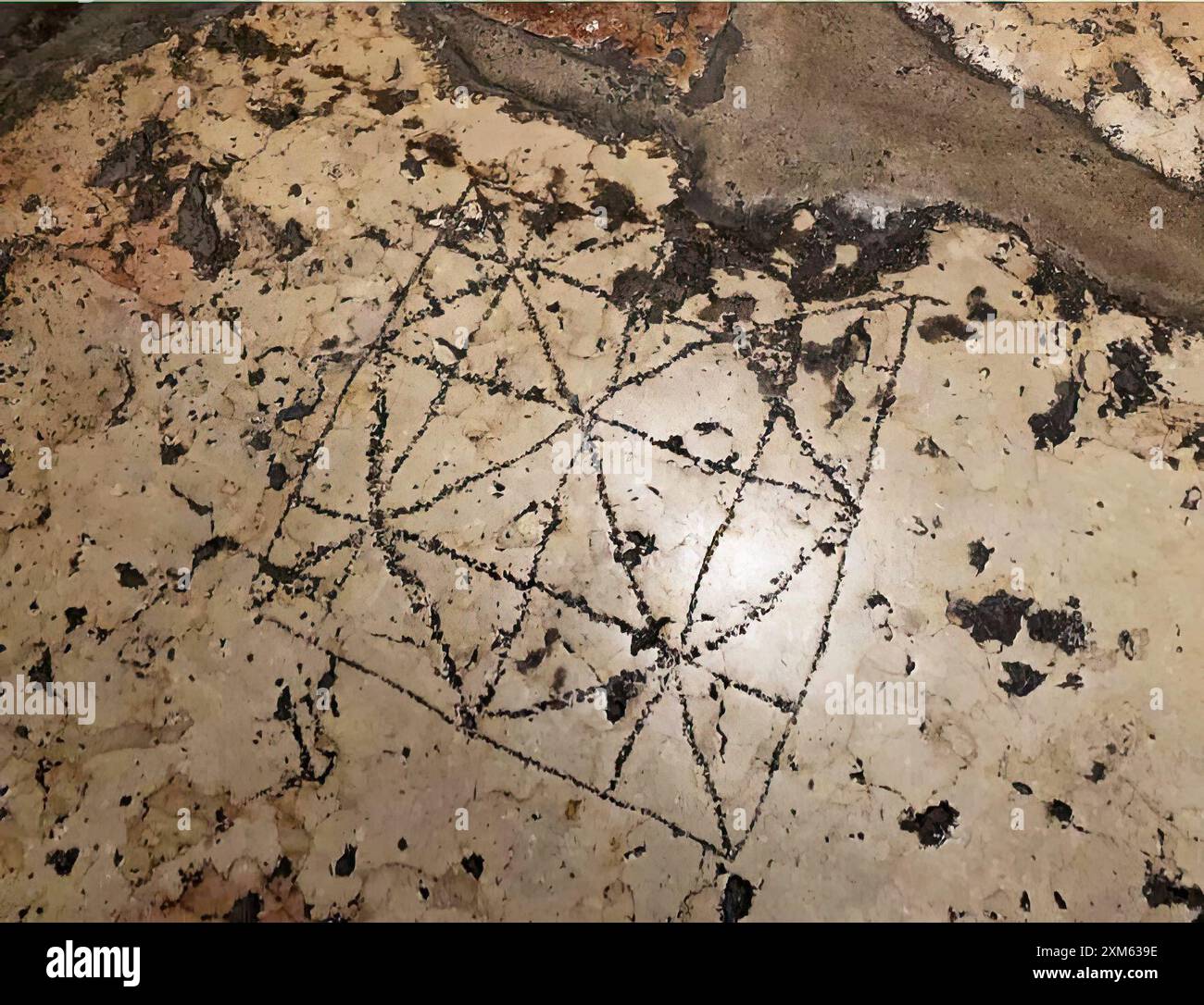 538. LITHOSTRATOS - THE ANCIENT ROMAN PAVEMENT in the Monastery of the ...