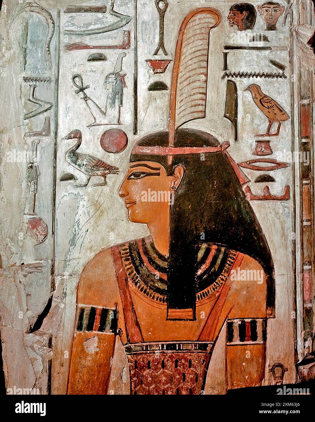 7284. Maat goddess of Truth, justice and the cosmic order in ancient Egyptian Mythology ...