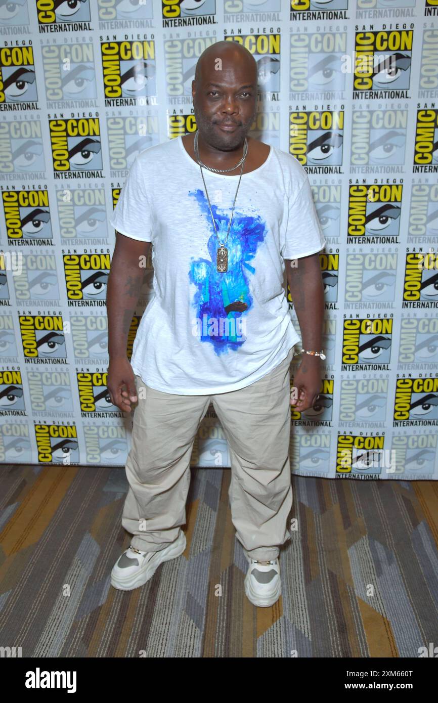 Peter Macon beim Photocall zu Kingdom Of The Planet of The Apes ...