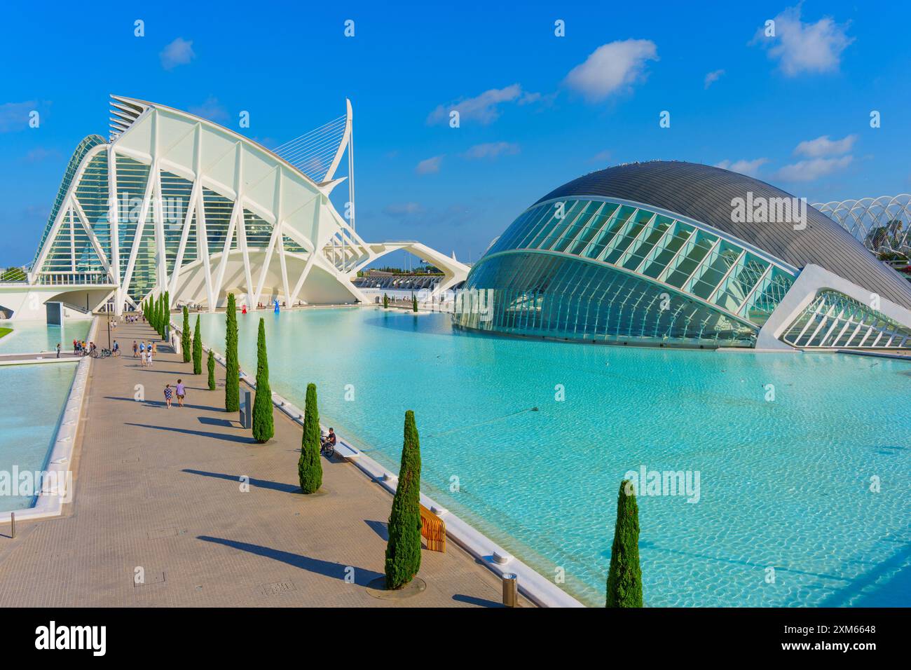 Valencia, Spain - July 12, 2024: Tranquil waters reflecting the ...