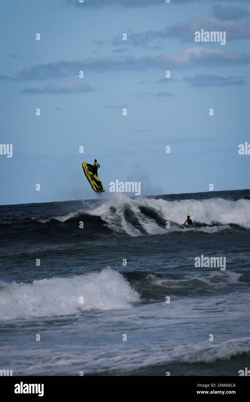 Jet ski jumping waves hi-res stock photography and images - Alamy