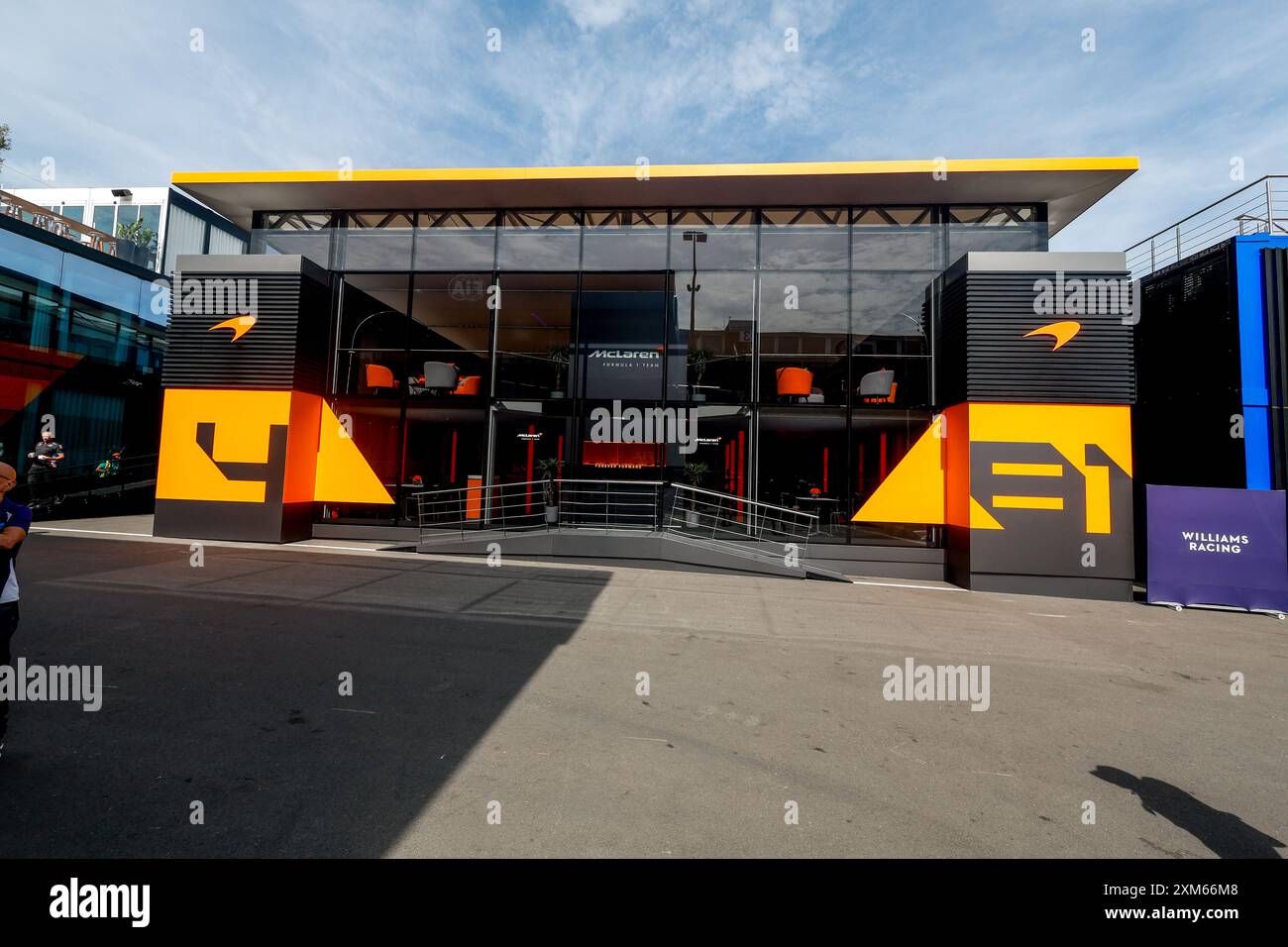McLaren F1 Team motorhome hospitality during the Formula 1 Rolex ...