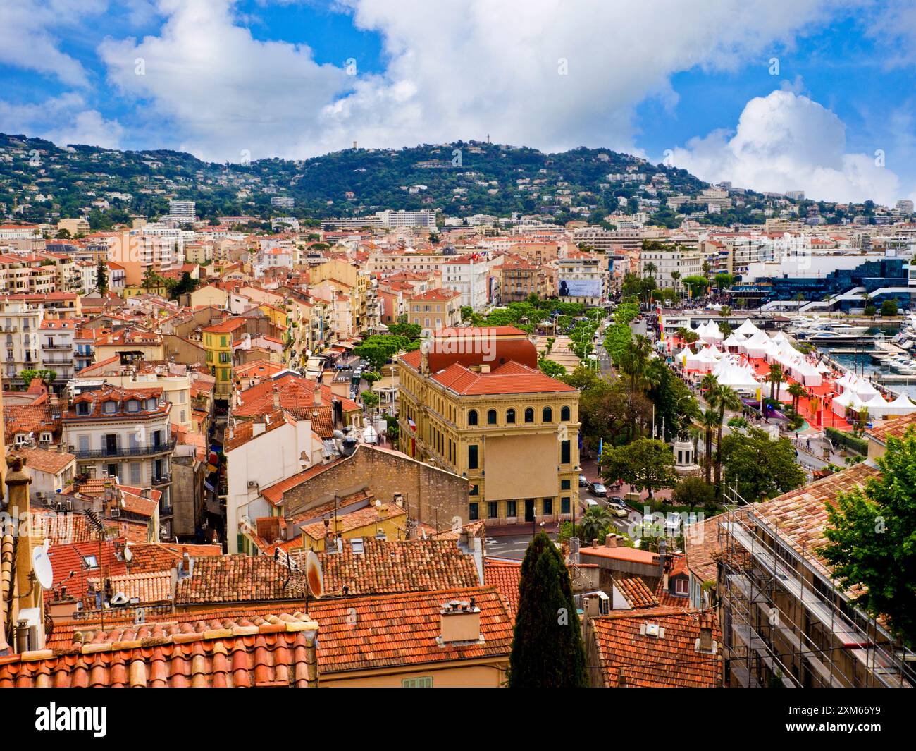 Cityscape of Cannes in France Stock Photo - Alamy