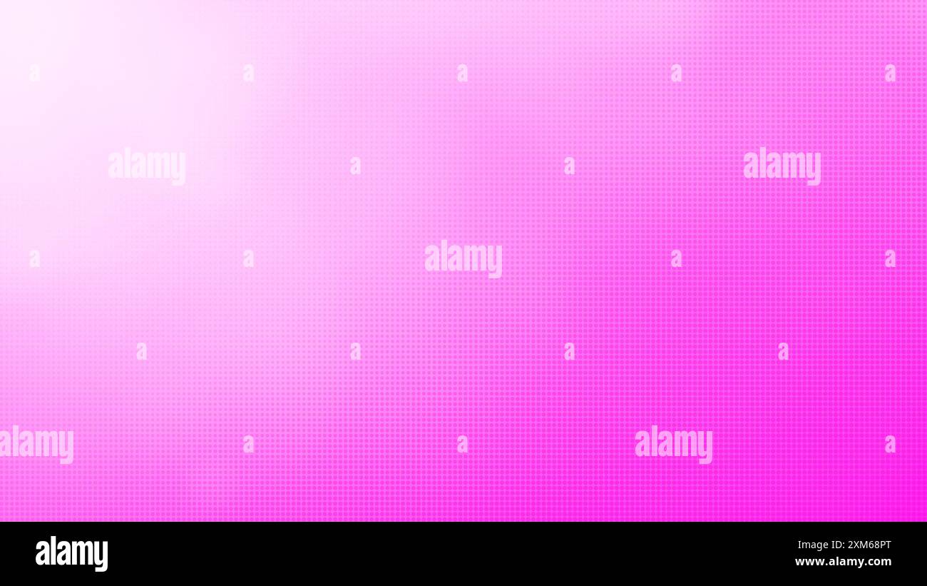 Abstract, vibrant and bright pink halftone pattern on light pink color ...