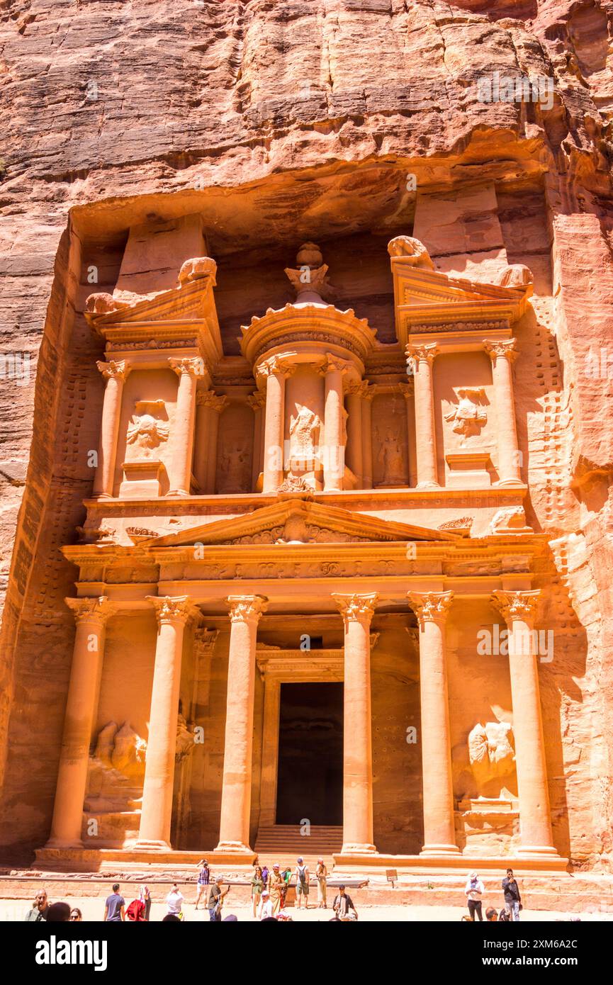 UNESCO World Heritage Site of Petra, Jordan Stock Photo - Alamy