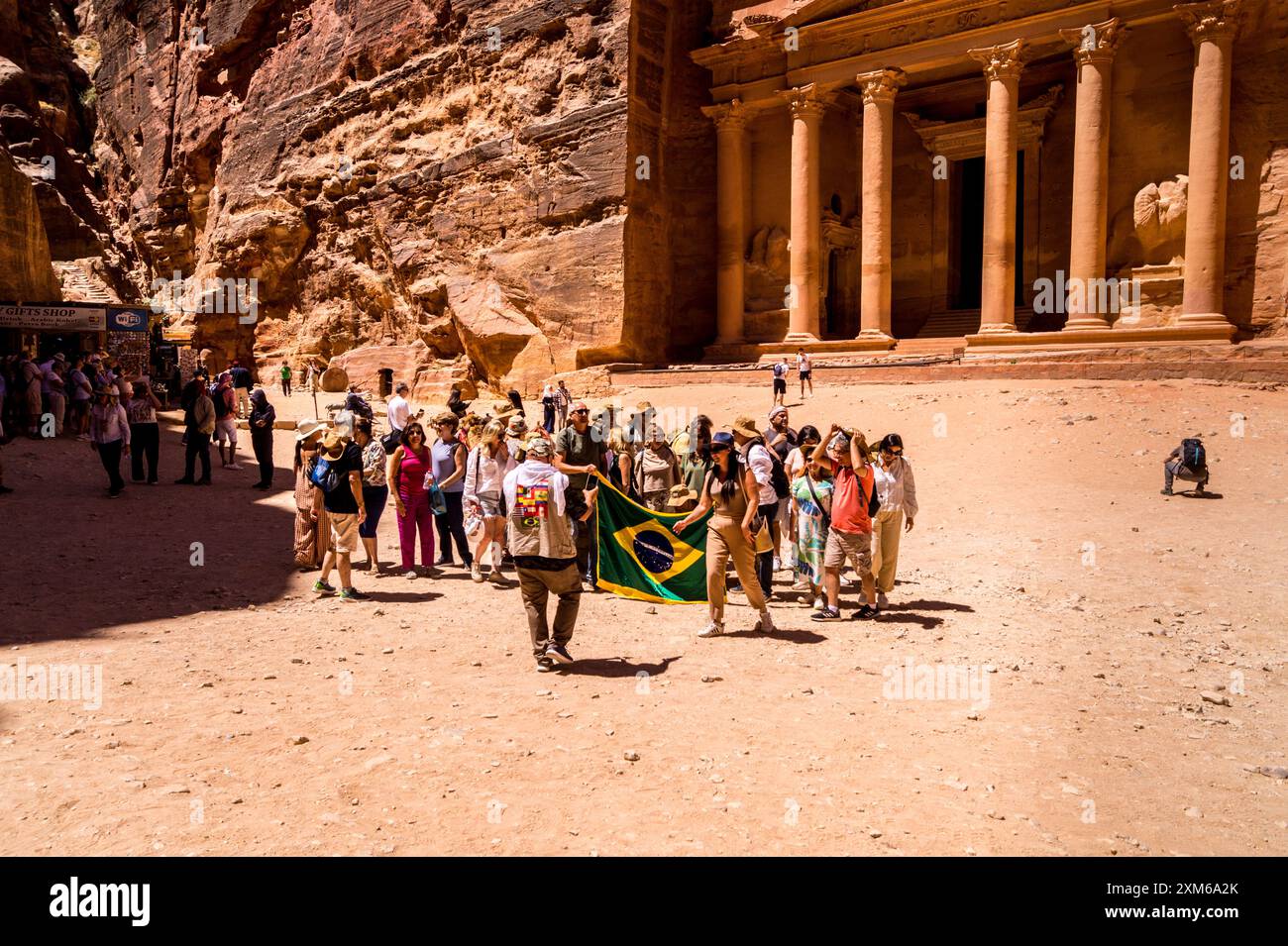 UNESCO World Heritage Site of Petra, Jordan Stock Photo - Alamy