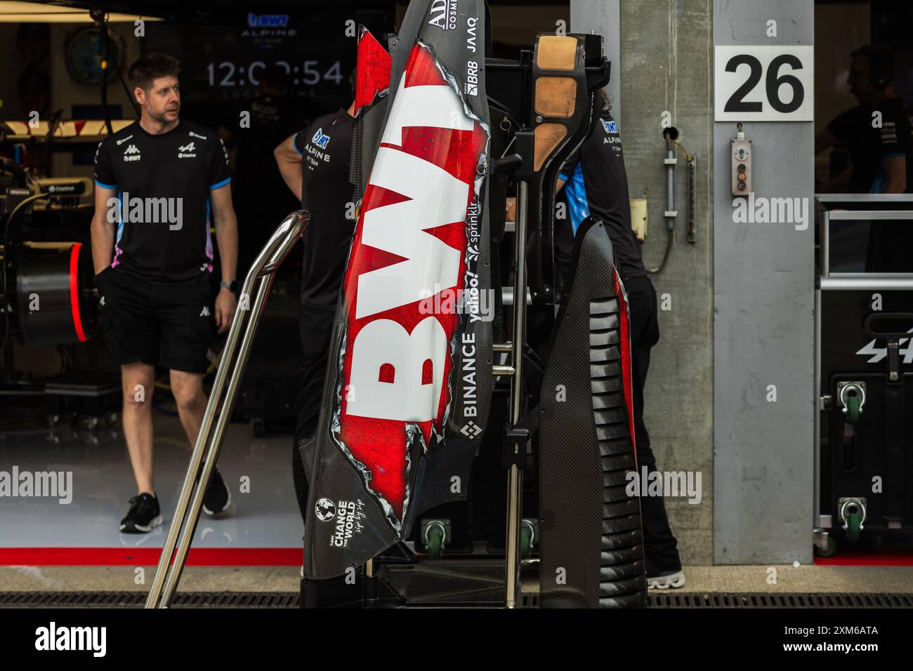 Bwt alpine formula one car hi-res stock photography and images - Alamy