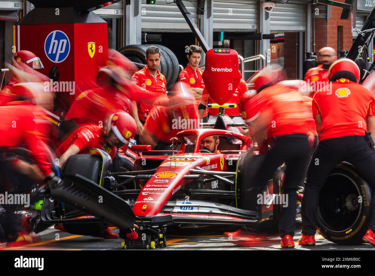 Circuit de Spa-Francorchamps, Stavelot, Belgium. 25.July.2024; Scuderia ...