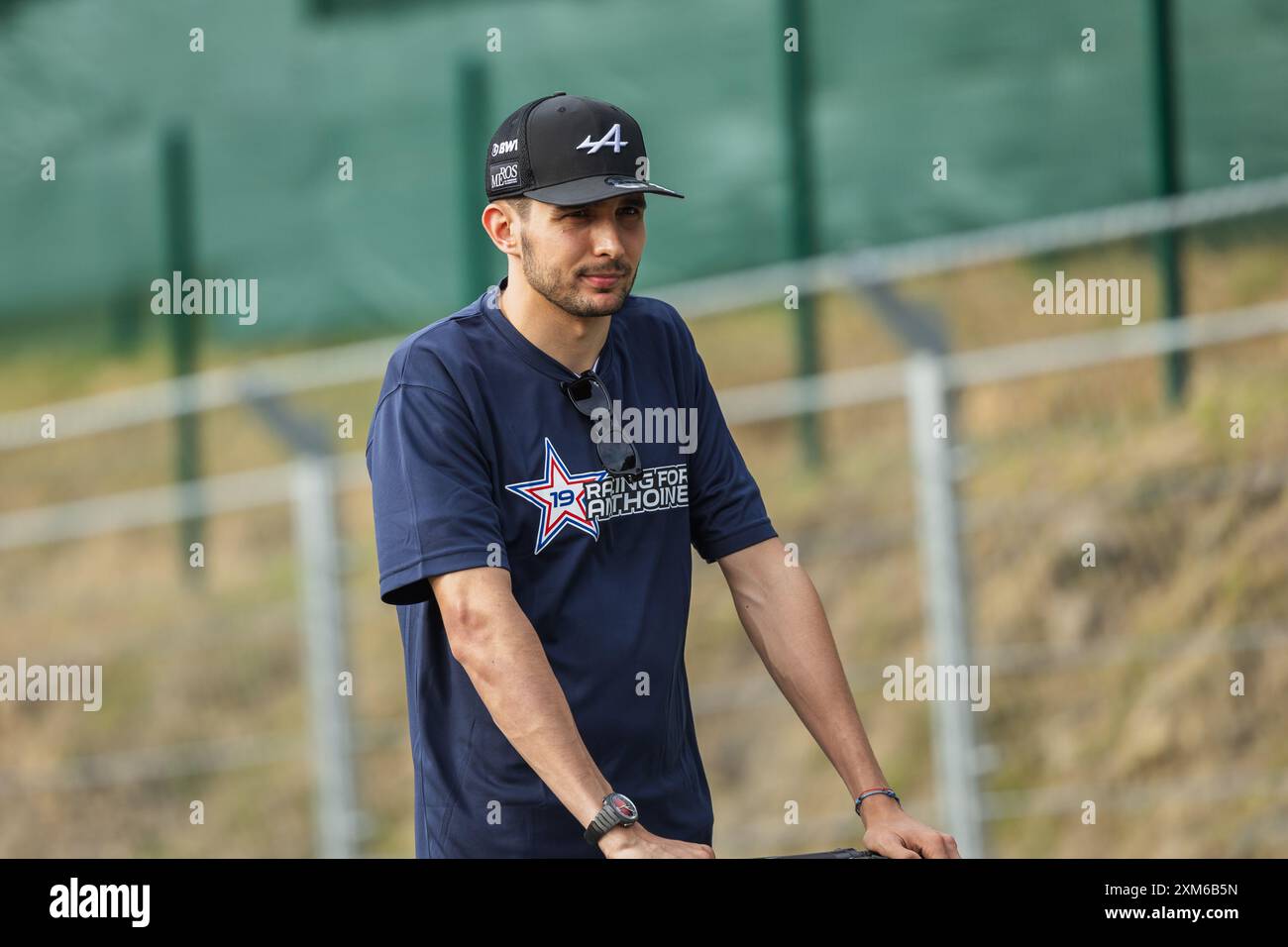 Circuit de Spa-Francorchamps, Stavelot, Belgium. 25.July.2024; Esteban Ocon of France and BWT ...