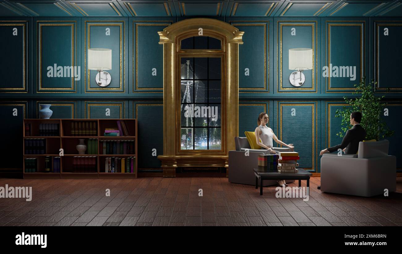 Hotel room design man business hi-res stock photography and images - Alamy