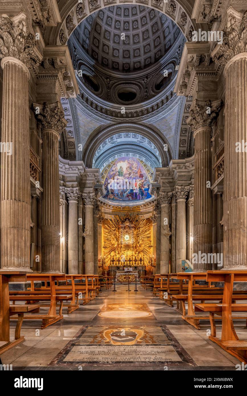 Basilica di Sant Andrea della Valle - Rome Stock Photo - Alamy