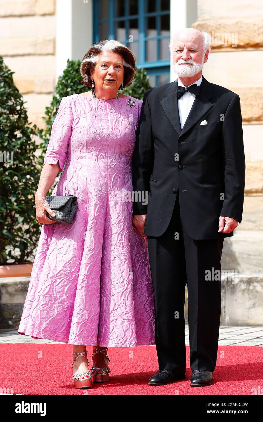 Richard Gaul mit Ehefrau Sibylle Zehle Bei der Eröffnung der 112 ...
