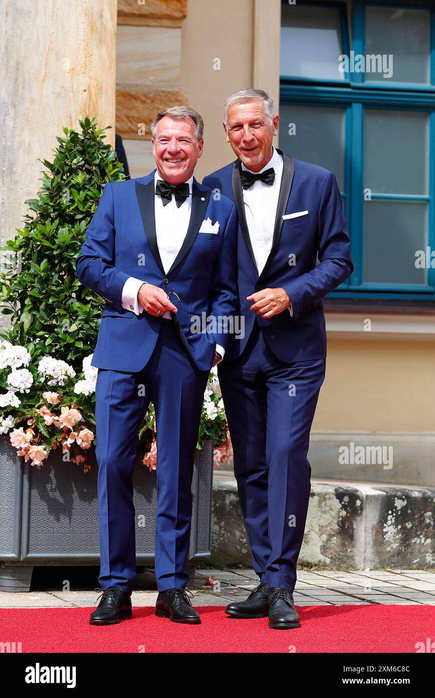 Patrick Lindner Sänger und Schauspieler mit Ehemann Peter Schäfer Bei ...