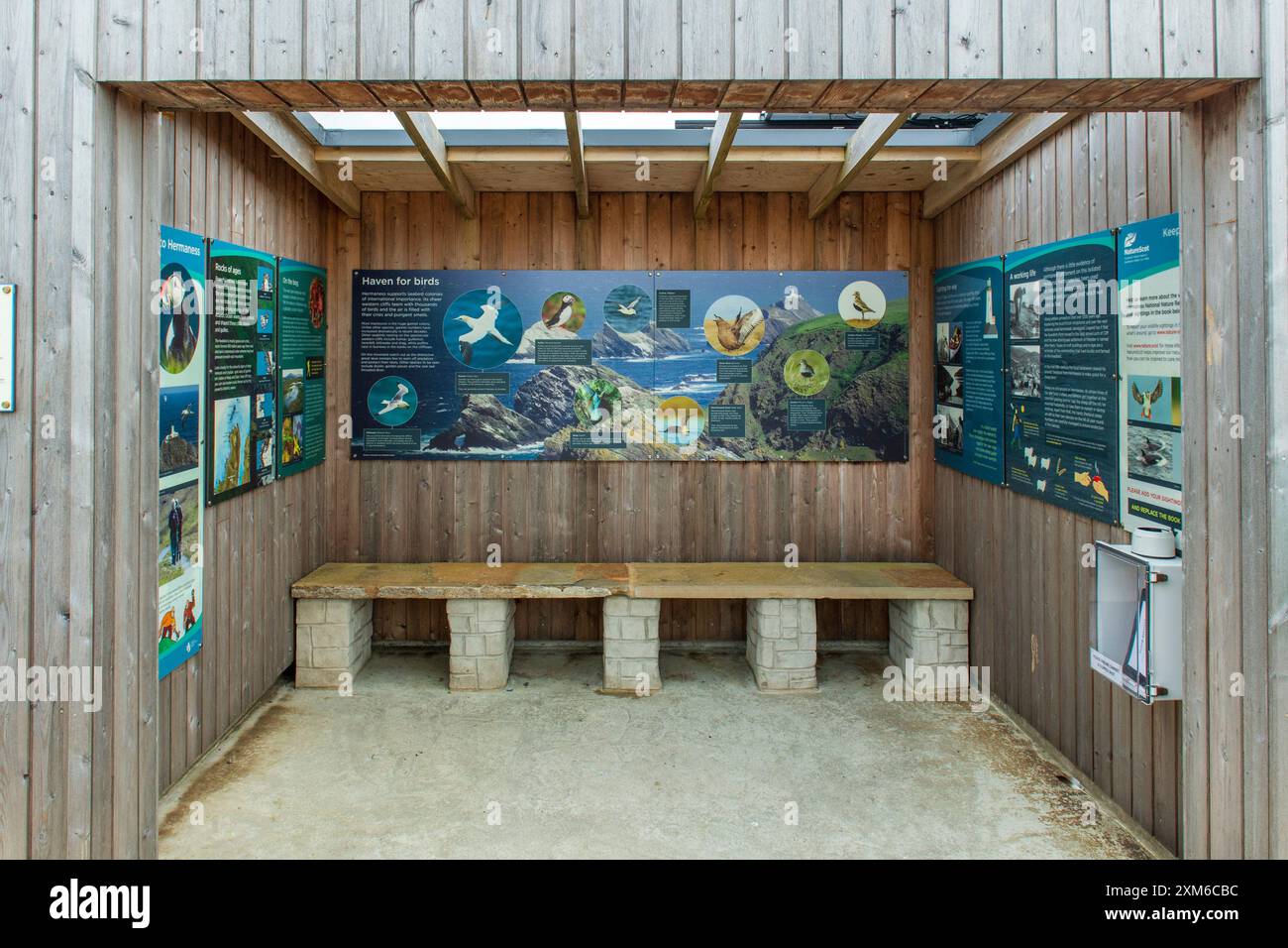 Hermaness Nature Reserve entrance in Unst Shetland Islands Stock Photo ...