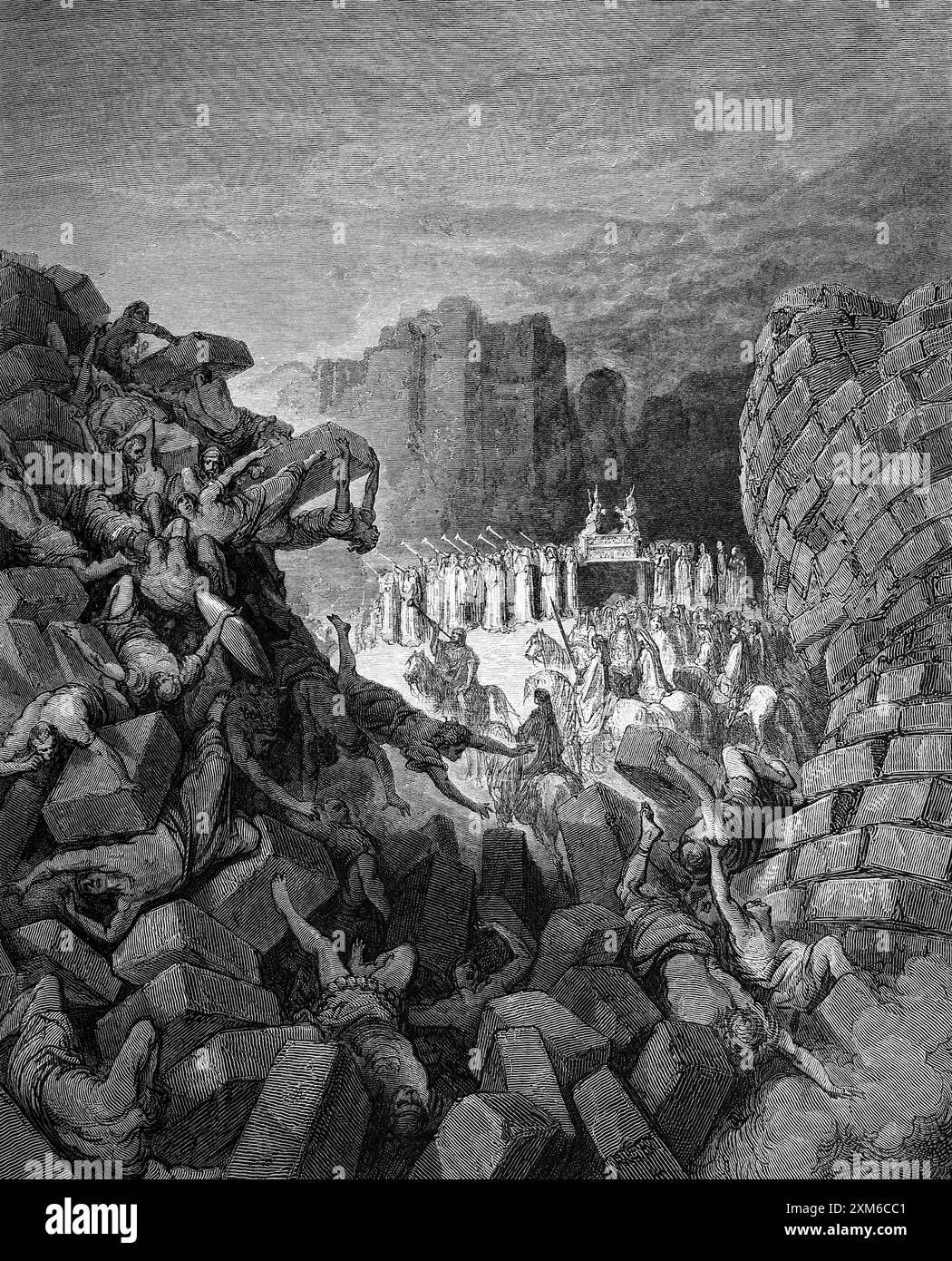 Battle of jericho Black and White Stock Photos & Images - Alamy