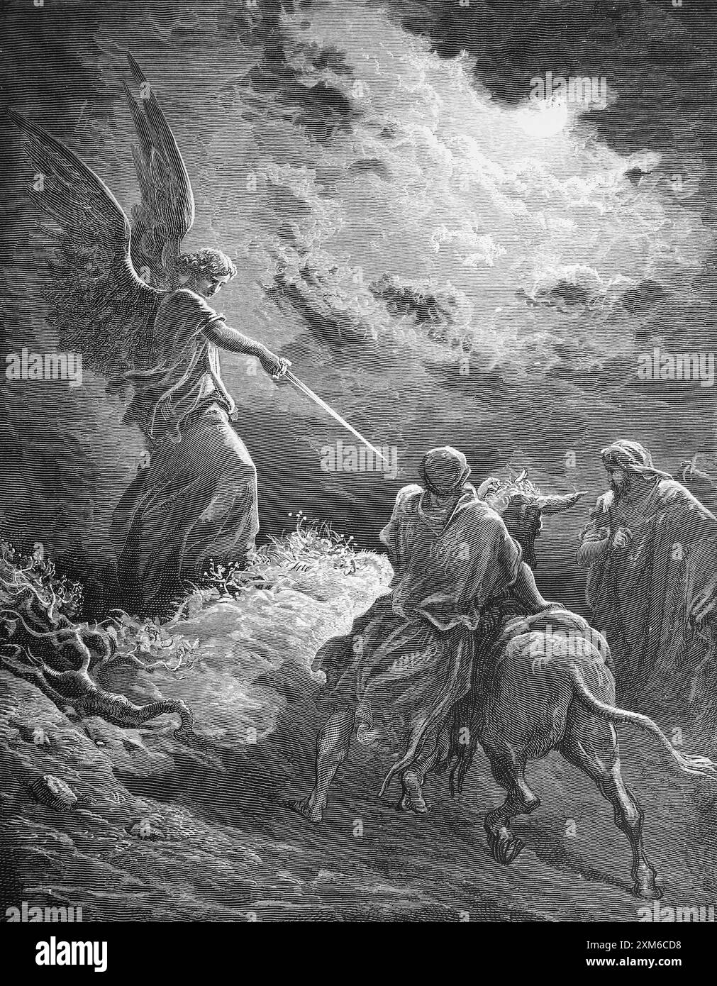 Angel appearing to balaam hi-res stock photography and images - Alamy