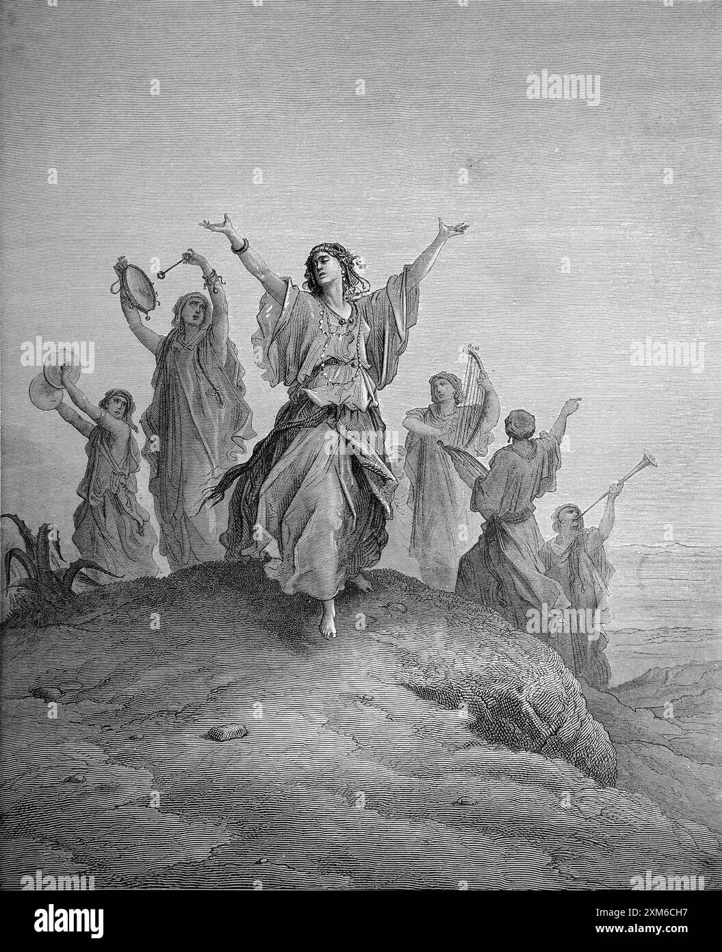 Jephthah's daughter Black and White Stock Photos & Images - Alamy