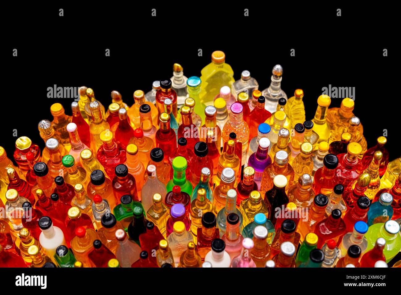 Miniature resin drink bottles hi-res stock photography and images - Alamy