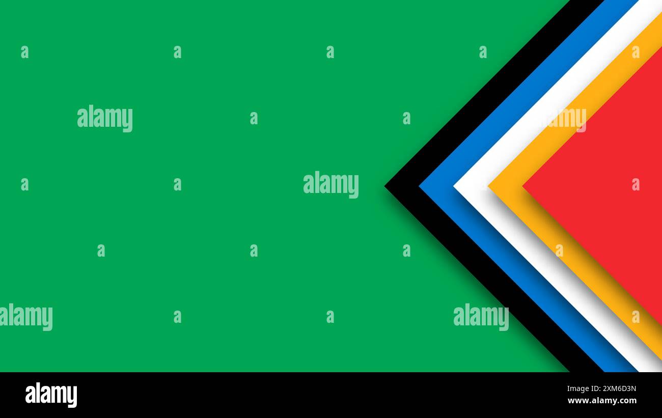 Abstract colored background for the Olympic Games. Geometric shapes in ...