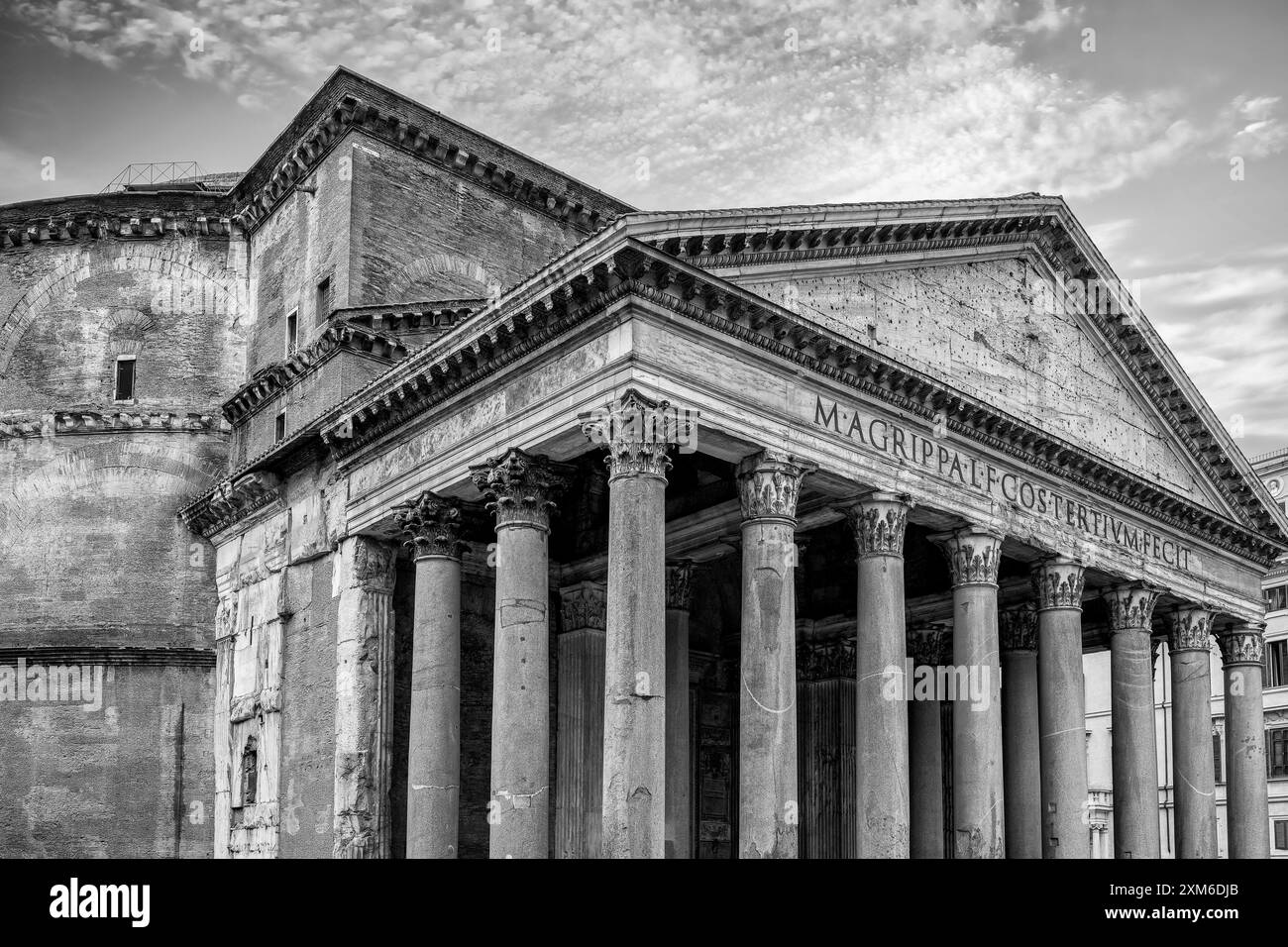 Italy lazio rome basilica Black and White Stock Photos & Images - Alamy