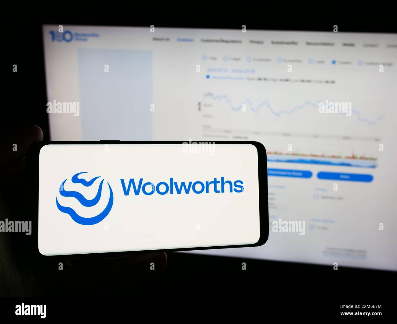 Woolworths supermarkets logo hi-res stock photography and images - Alamy