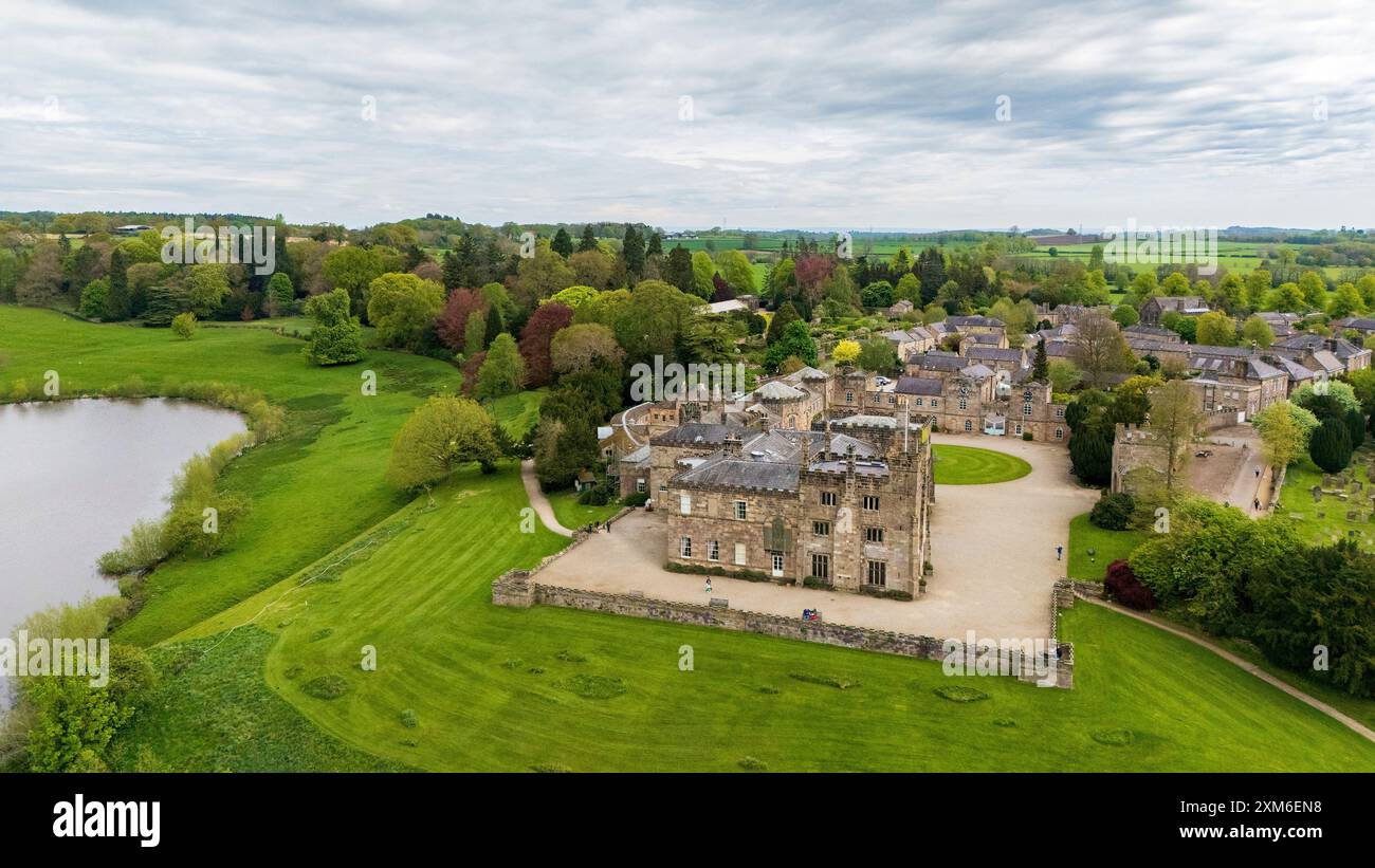 Ripley Castle, North Yorkshire Stock Photo - Alamy