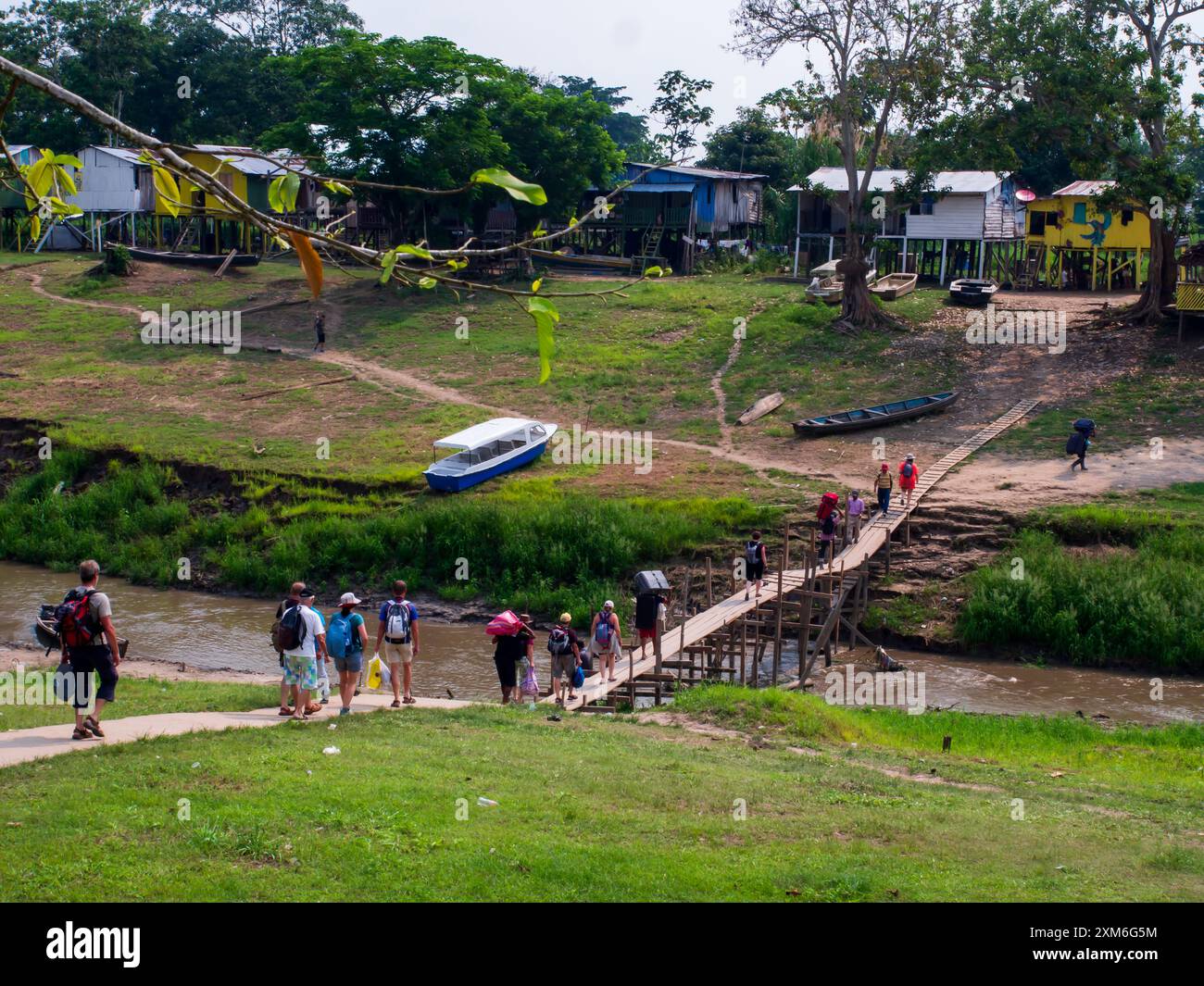Amazon rainforest brazil bridge hi-res stock photography and images - Alamy