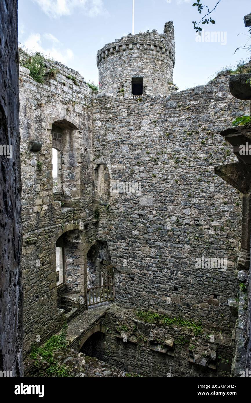 Harlech castle, Harlech, Wales, UK, United Kingdom Stock Photo - Alamy