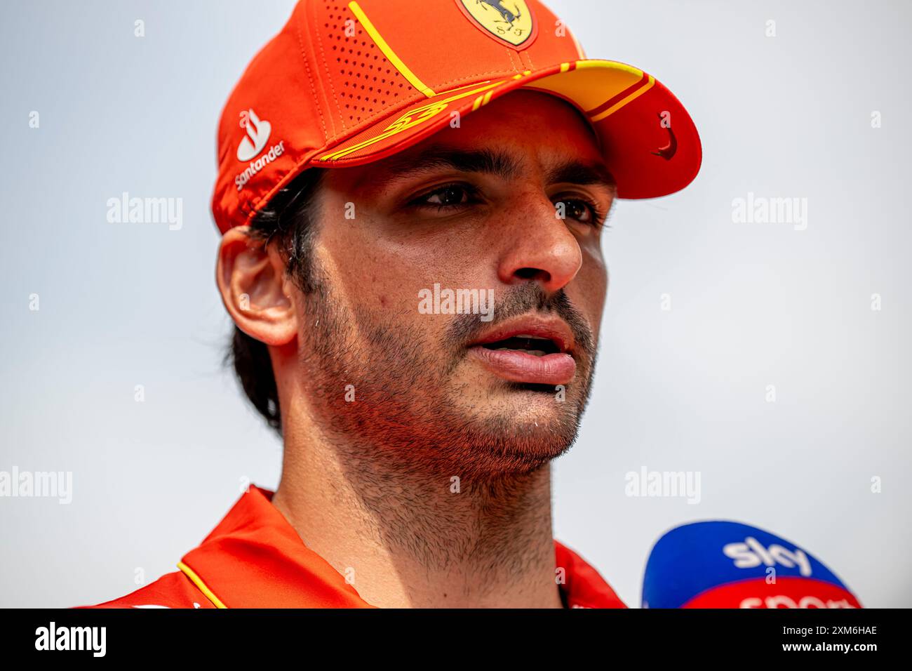 Stavelot, Belgium, 25th Jul 2024, Carlos Sainz, from Spain competes for ...
