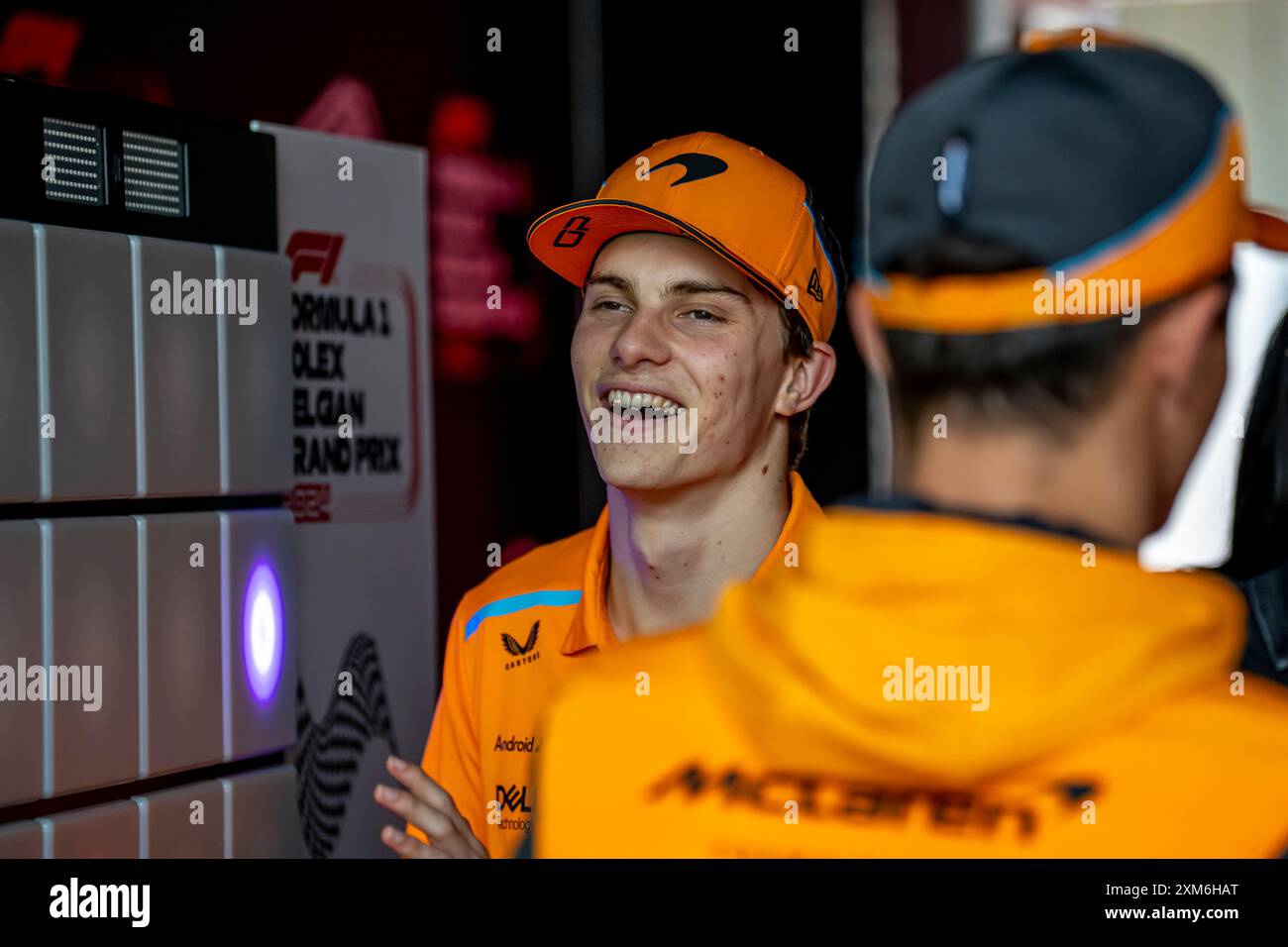 Stavelot, Belgium, 25th Jul 2024, Oscar Piastri, from Australia ...