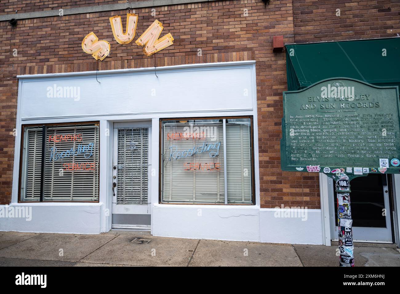 A recording studio in Memphis, Tennessee Stock Photo - Alamy
