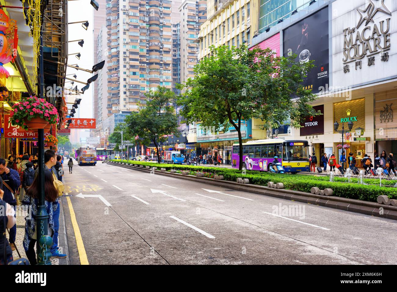 Macau city centre macau china hi-res stock photography and images - Alamy