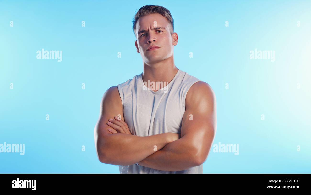 Male muscle arms banner hi-res stock photography and images - Alamy