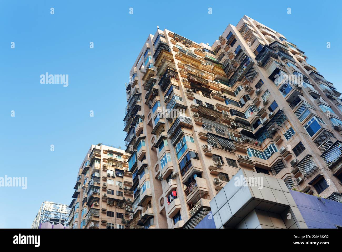 Bottom view houses in hi-res stock photography and images - Alamy