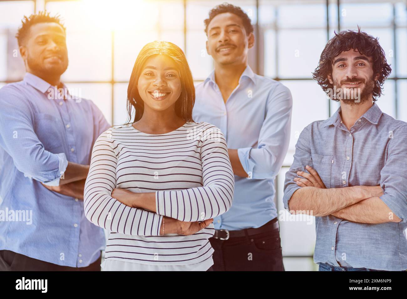 Corporate Collaboration: Professional Teamwork in Office Meeting Stock ...