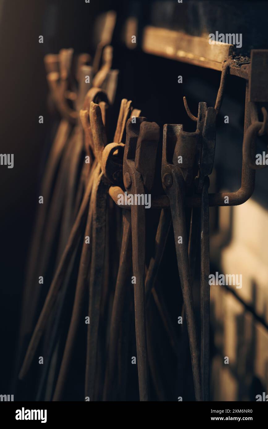 Iron mining tools hi-res stock photography and images - Alamy