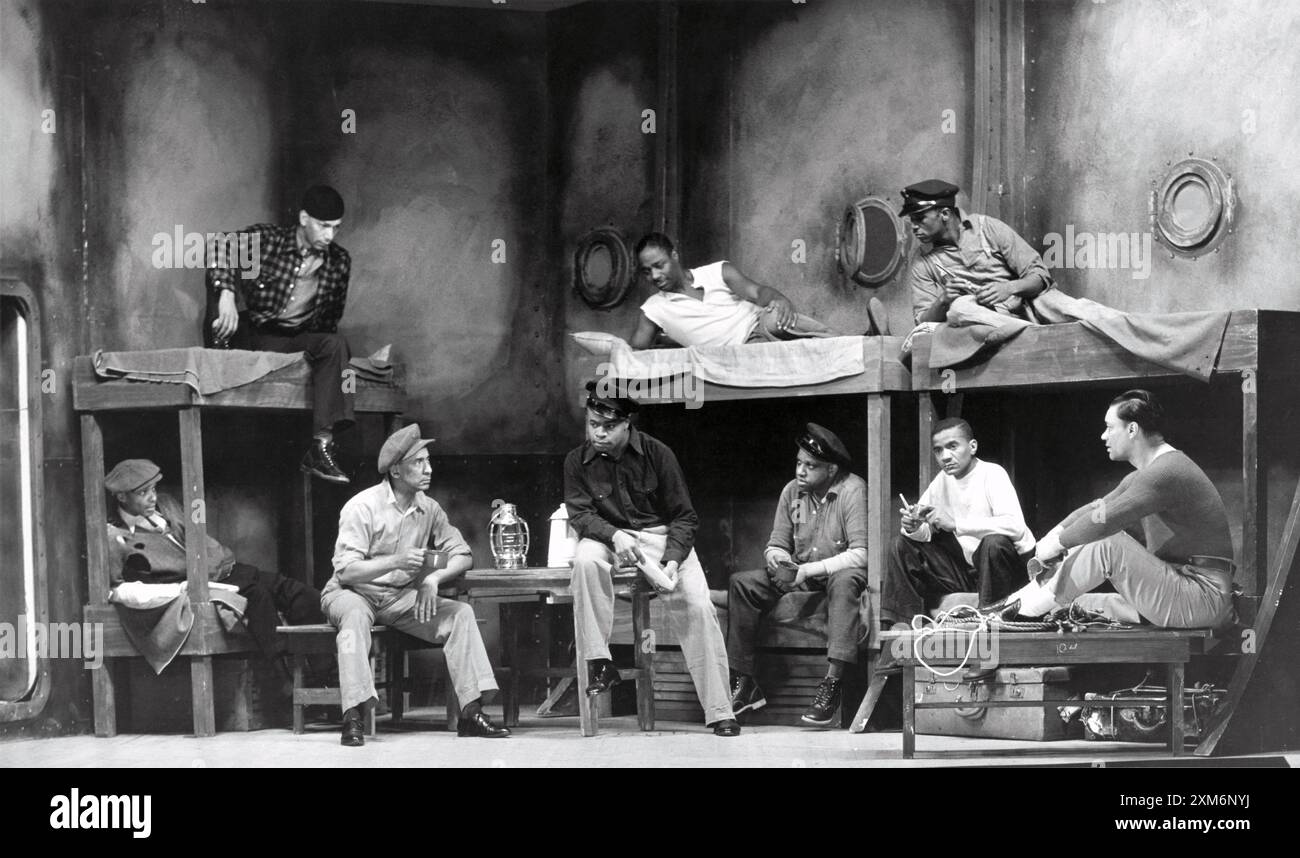 Photograph of a scene from the Federal Theatre Project production of ...