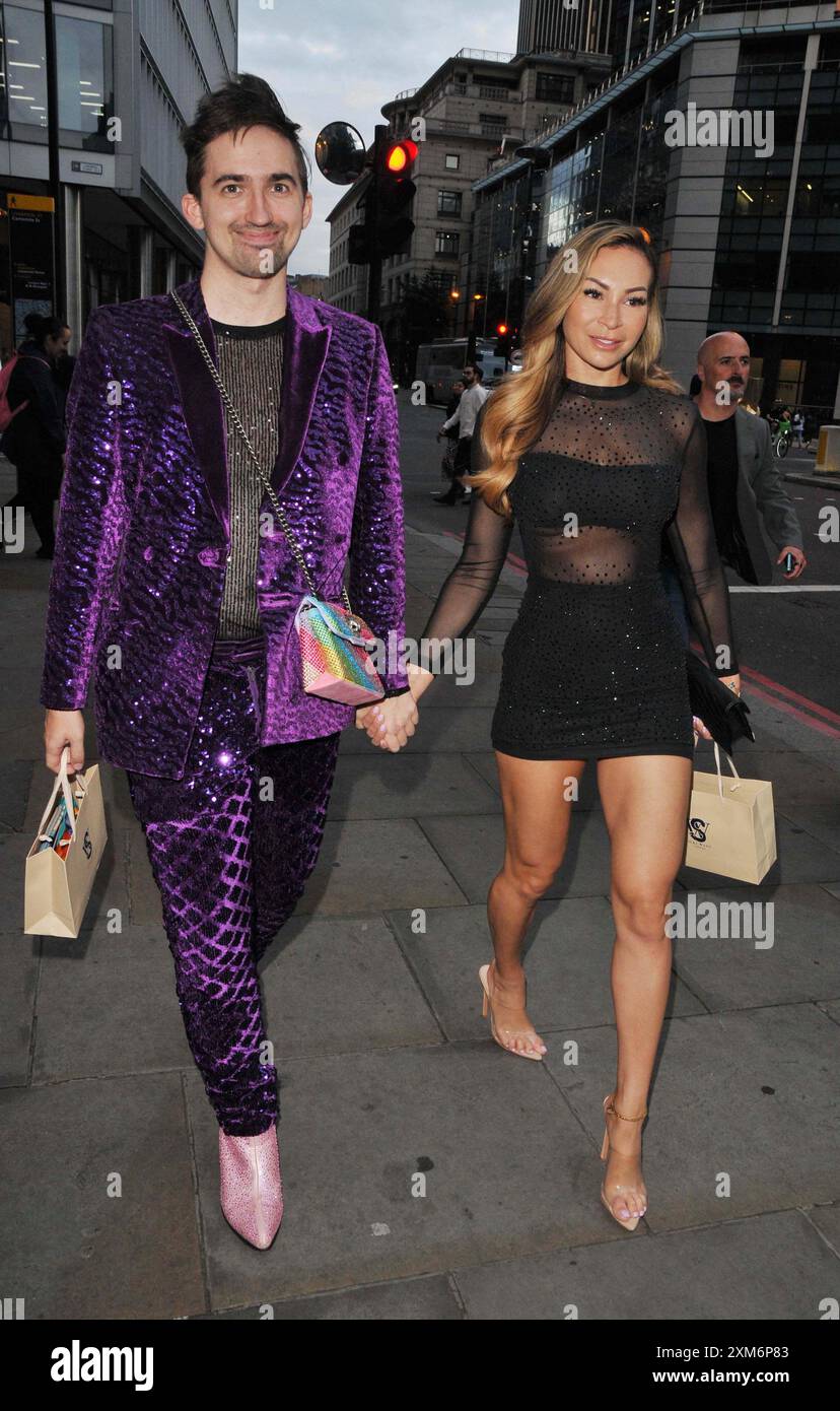 Michael Joseph Hardwick and AJ Bunker at the Garnier Pride & LGBTQIA+ ...