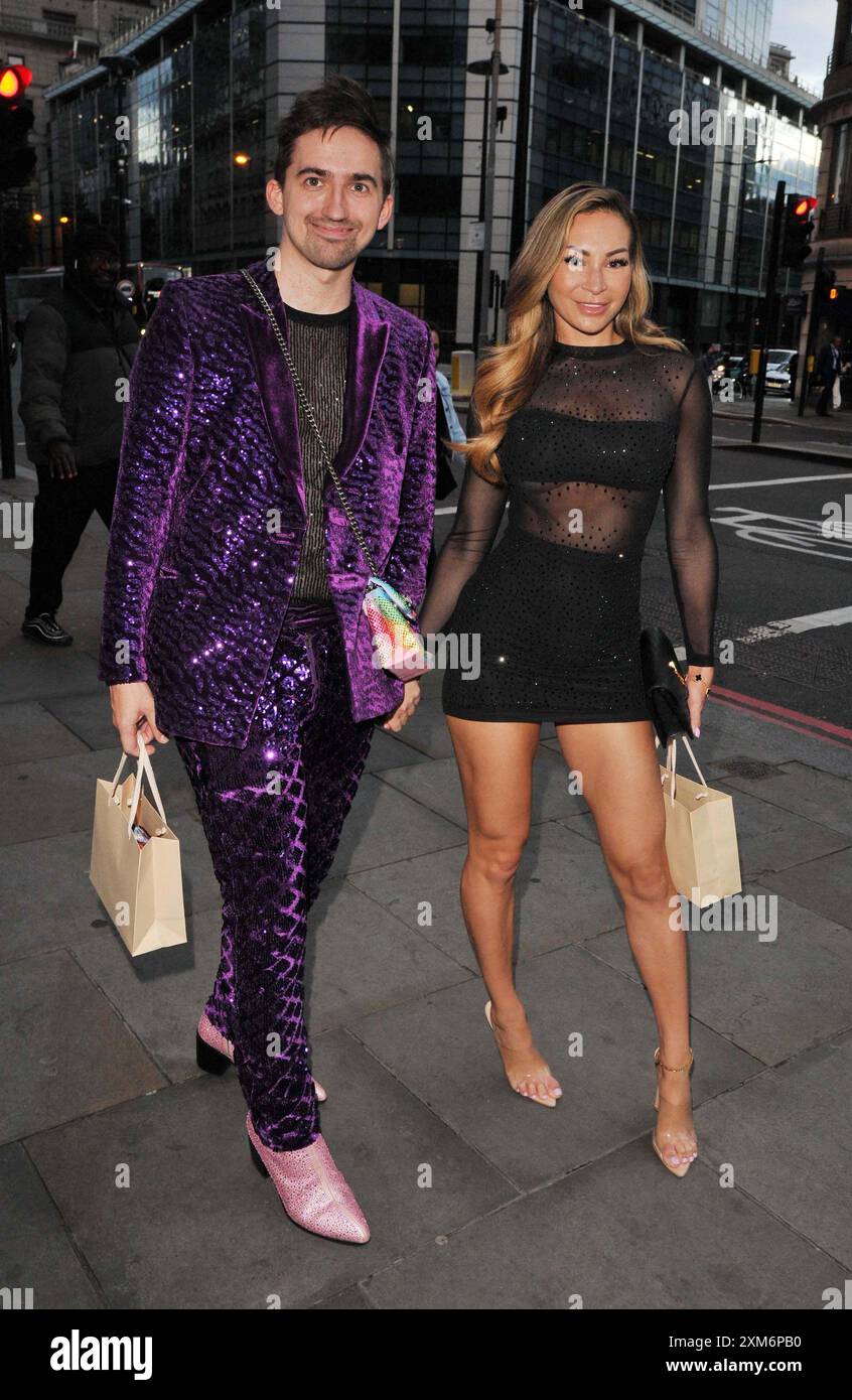 Michael Joseph Hardwick and AJ Bunker at the Garnier Pride & LGBTQIA+ ...