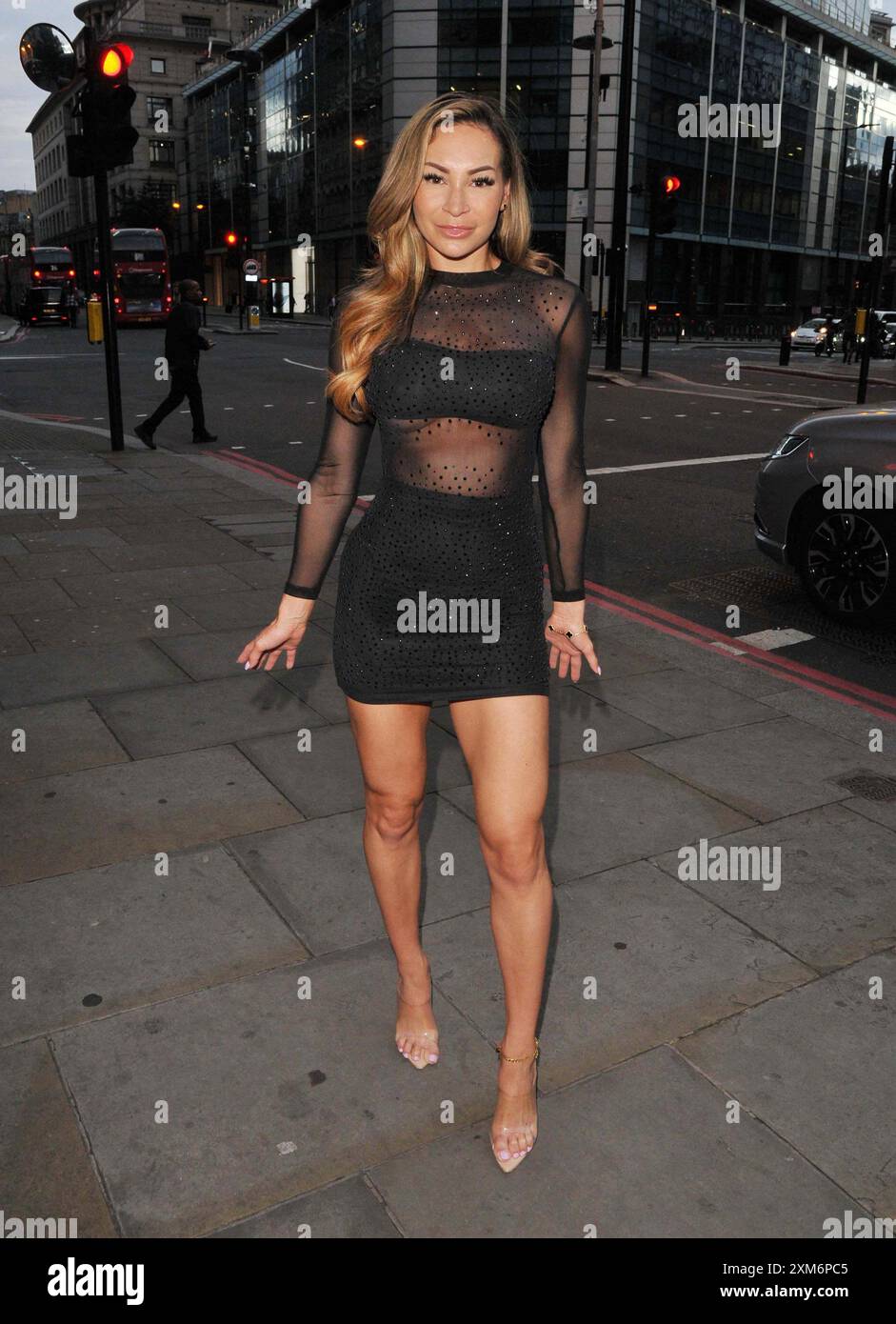 AJ Bunker at the Garnier Pride & LGBTQIA+ party, SUSHISAMBA, Heron ...