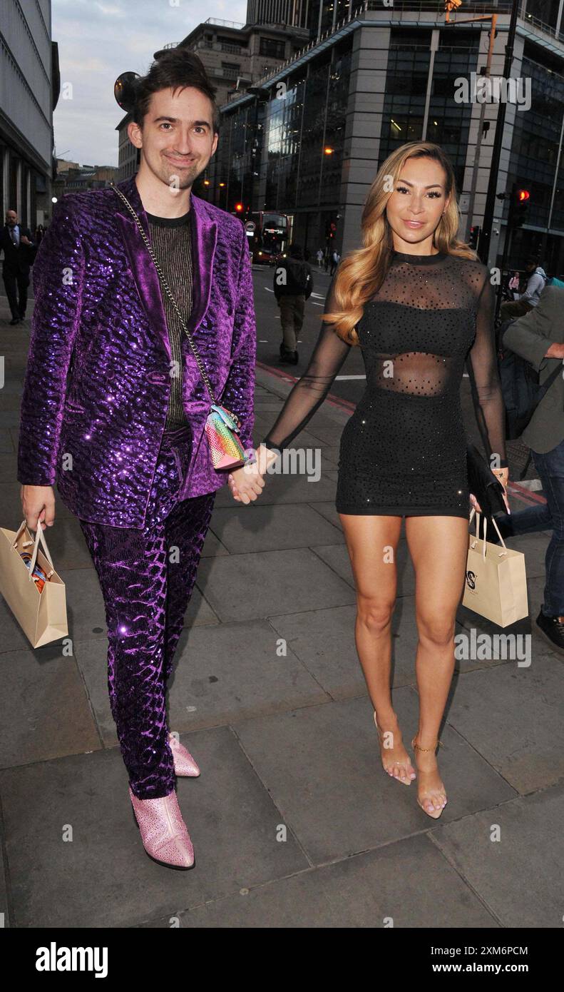 Michael Joseph Hardwick and AJ Bunker at the Garnier Pride & LGBTQIA+ ...