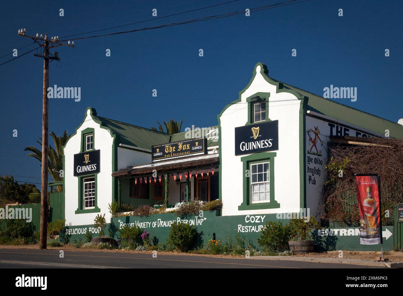 The Fox Pub Restaurant in Napier Stock Photo - Alamy