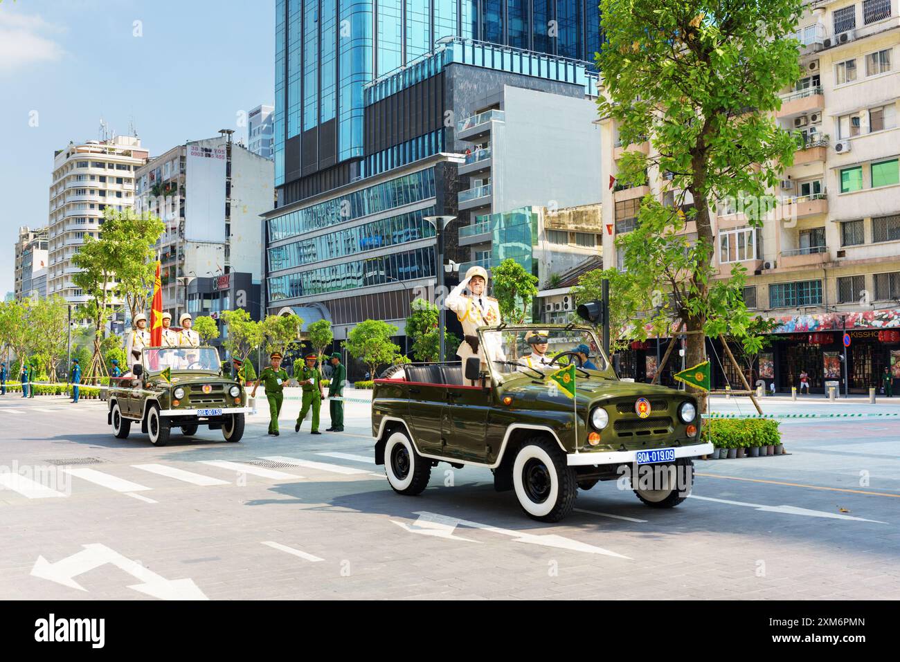 Military parade saigon vietnam hi-res stock photography and images - Alamy